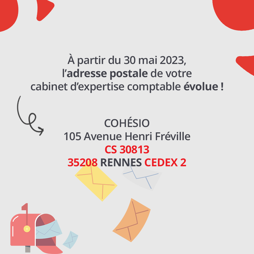 Rennes : le cabinet change son adresse postale - Cohesio